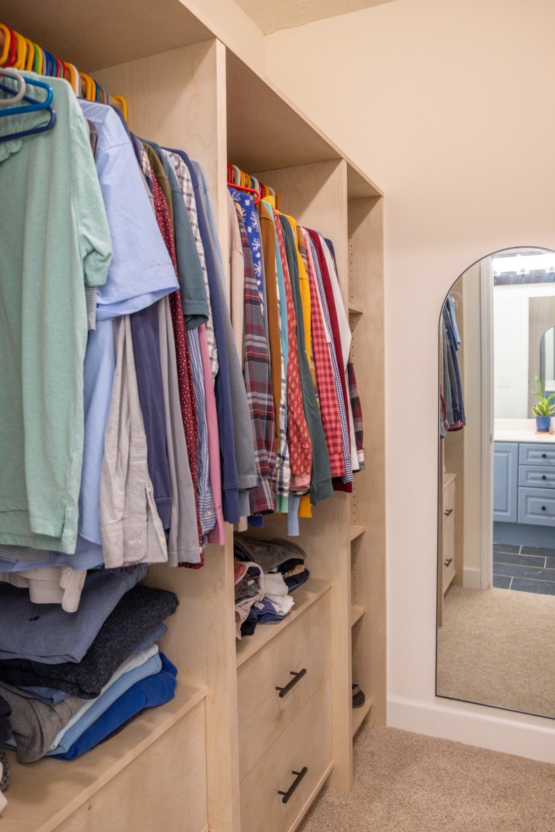 DIY Birch Closet Renovation – The Leonard Home